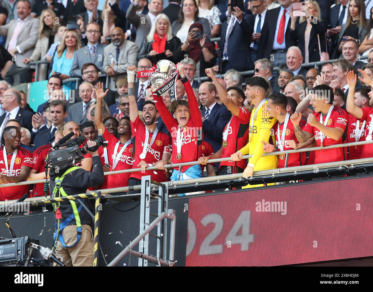 Wembley Stadium, London, UK. 25th May, 2024. FA Cup Final Football ...