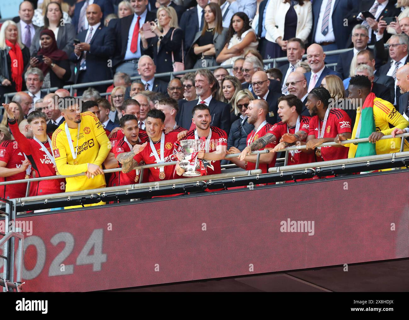 Wembley Stadium, London, UK. 25th May, 2024. FA Cup Final Football ...