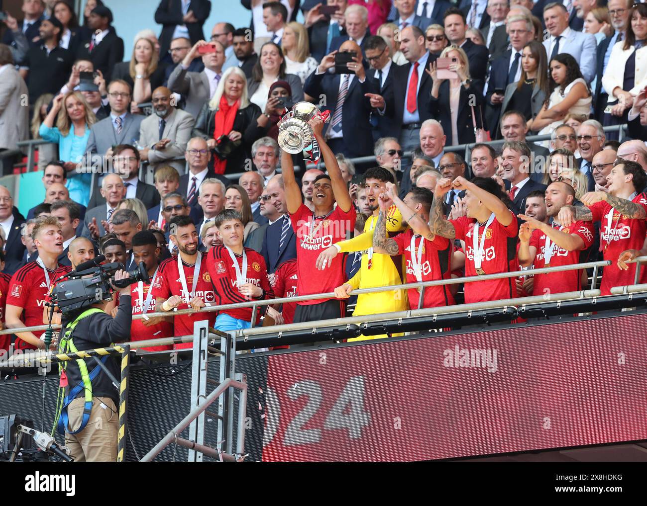 Wembley Stadium, London, UK. 25th May, 2024. FA Cup Final Football ...