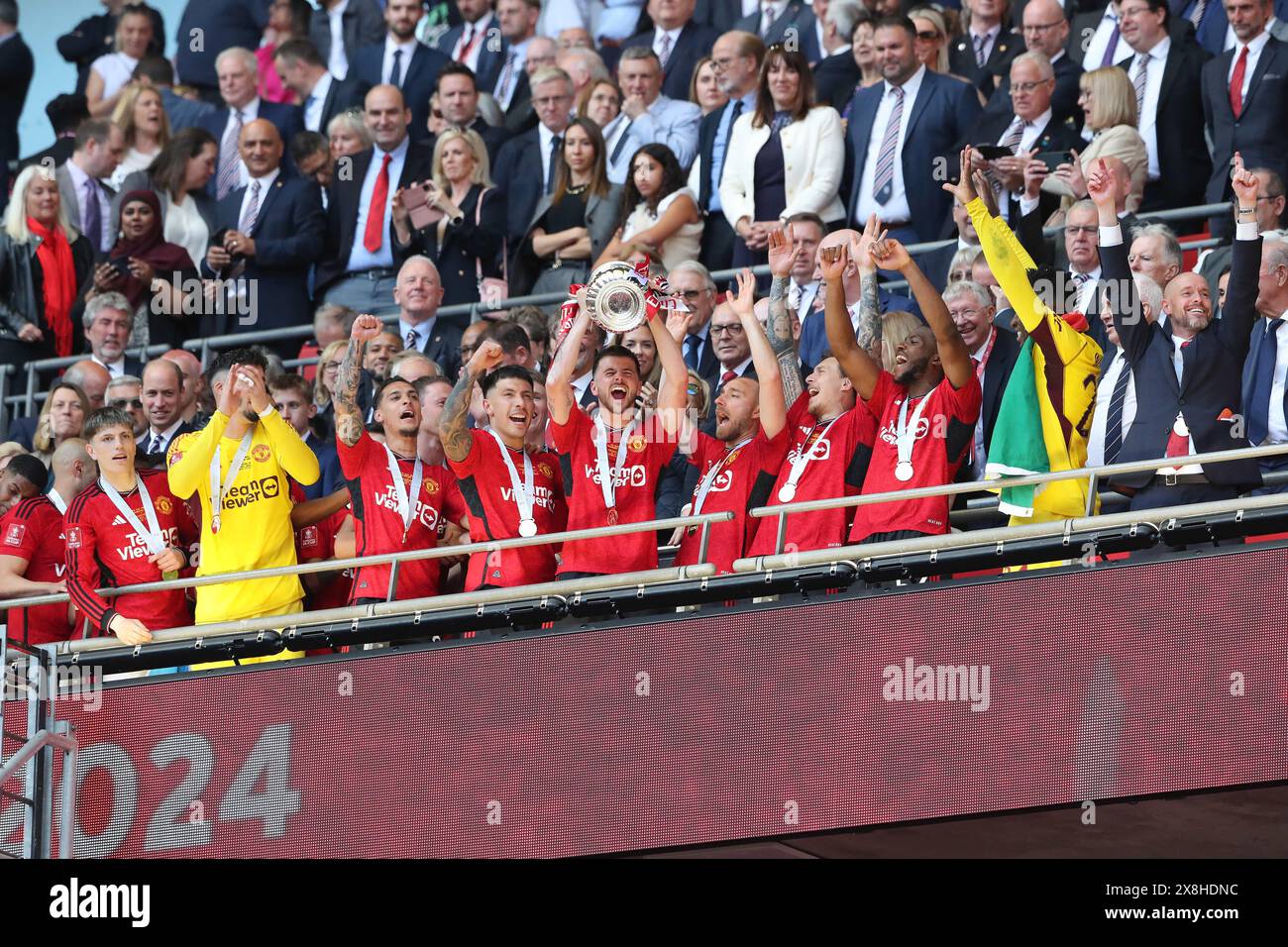 Wembley Stadium, London, UK. 25th May, 2024. FA Cup Final Football ...