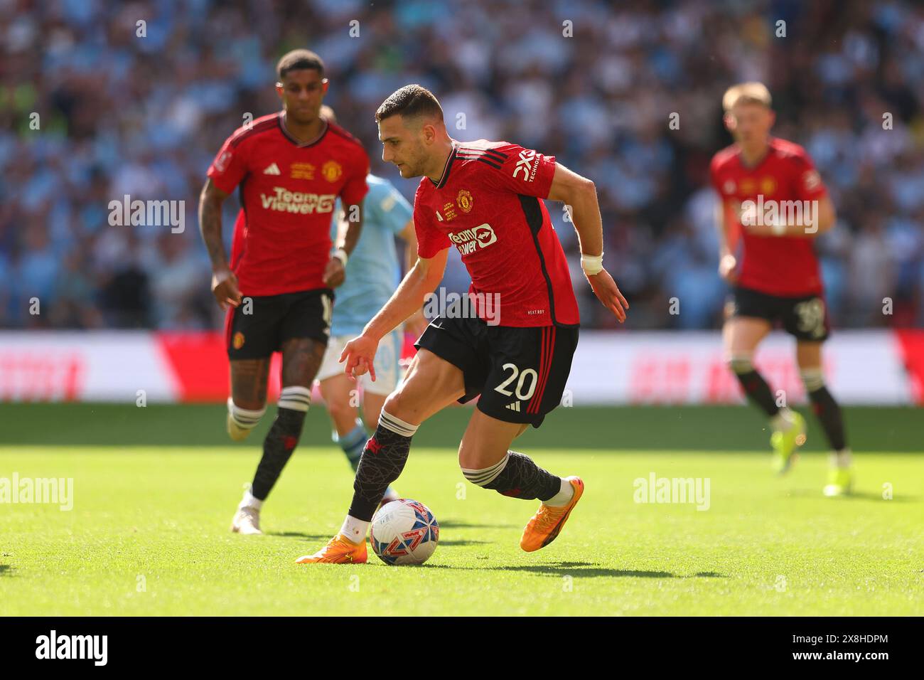 Wembley Stadium, London, UK. 25th May, 2024. FA Cup Final Football ...