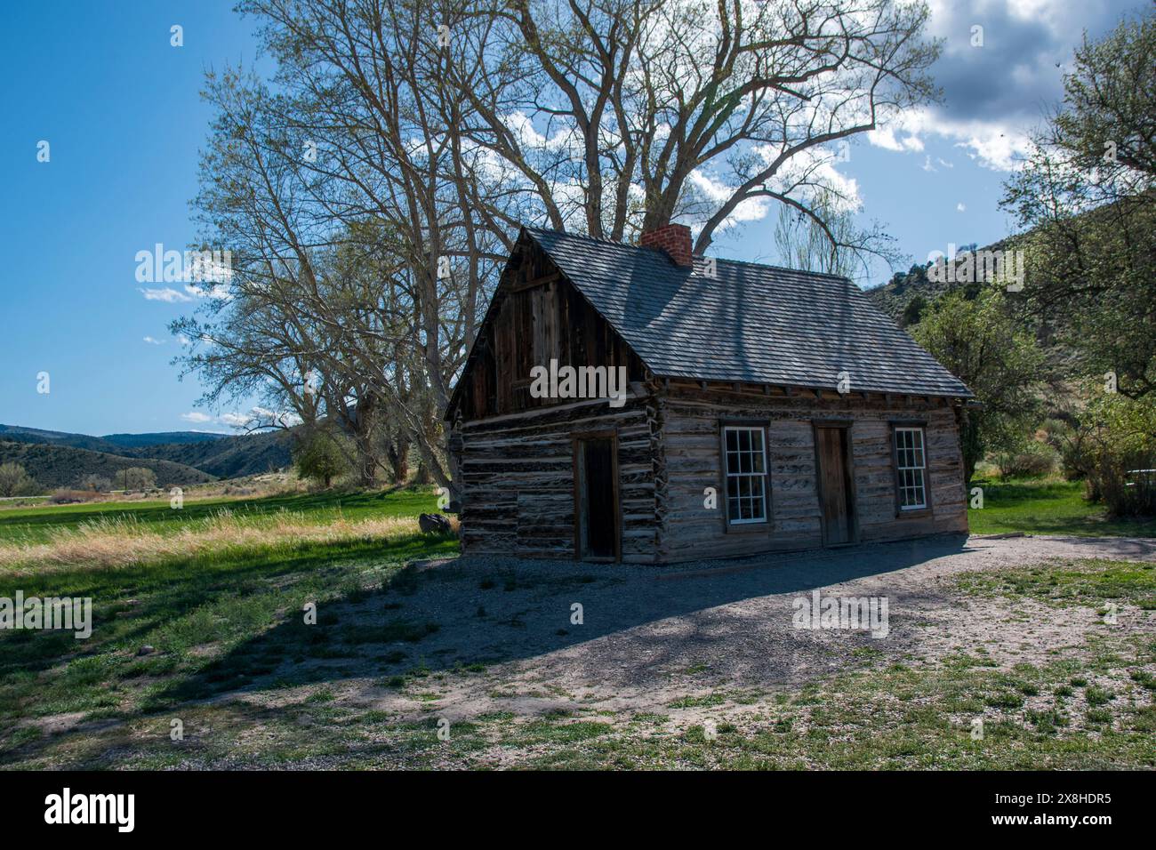 Butch Cassidy's Childhood Home sits in an isolated valley near ...