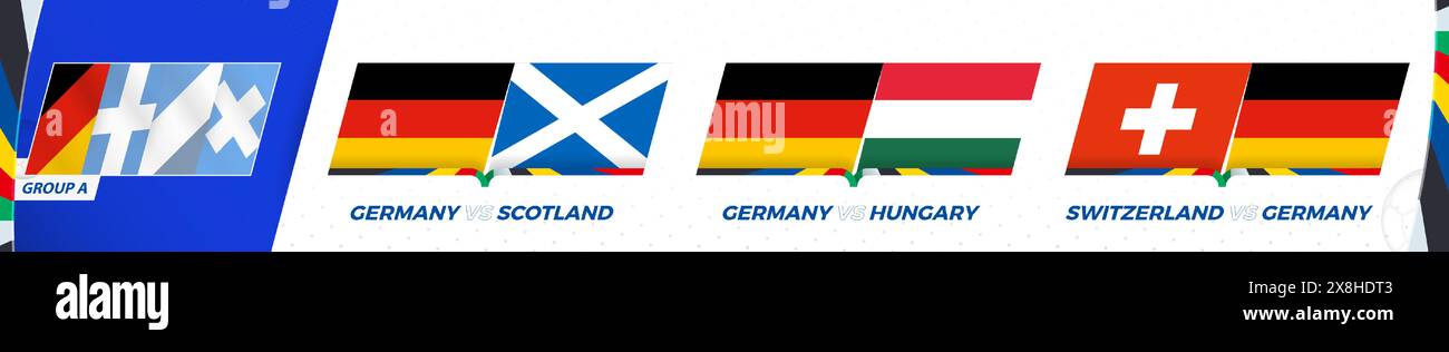 Germany football team games in group A of International football ...