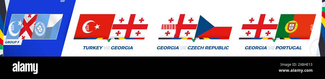 Georgia football team games in group F of International football ...