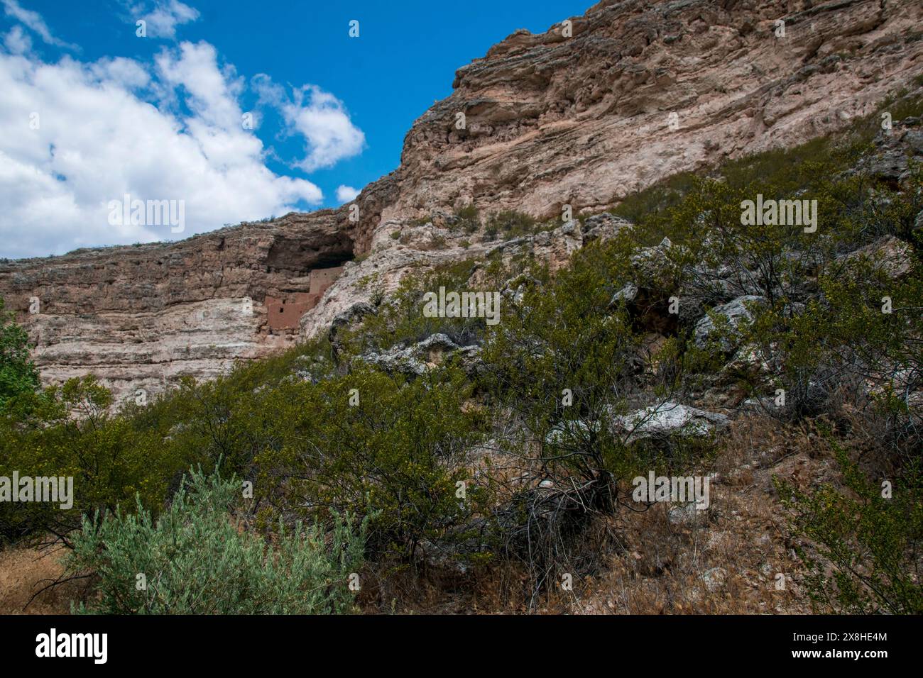 Montezuma's Castle National Monument preserves some ancient native ...