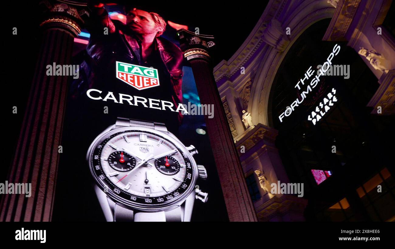 Las Vegas, Nevada, USA 14th May 2024 Actor Ryan Gosling Tag Heuer ...