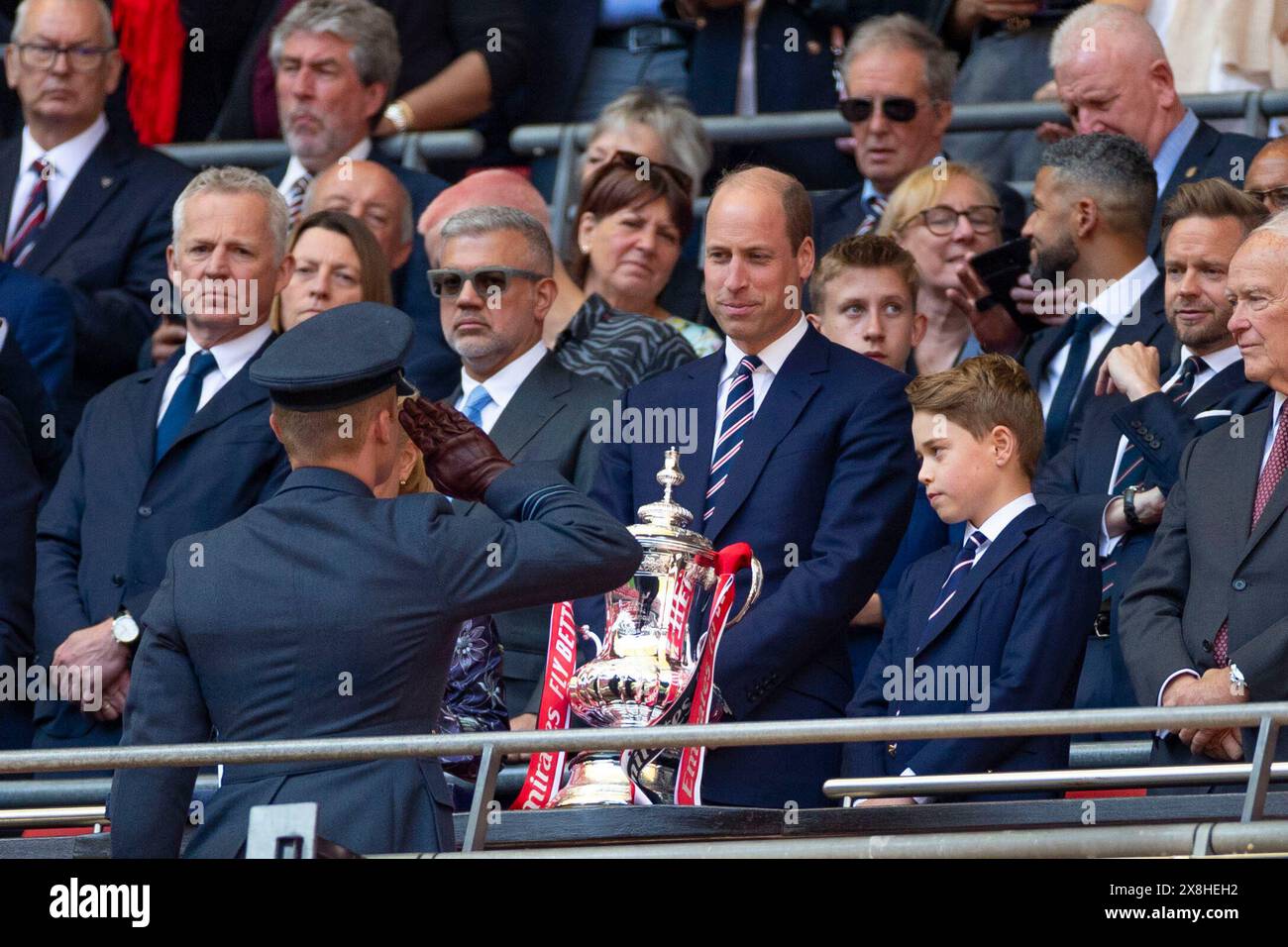 Fa cup final 2024 trophy hi-res stock photography and images - Alamy