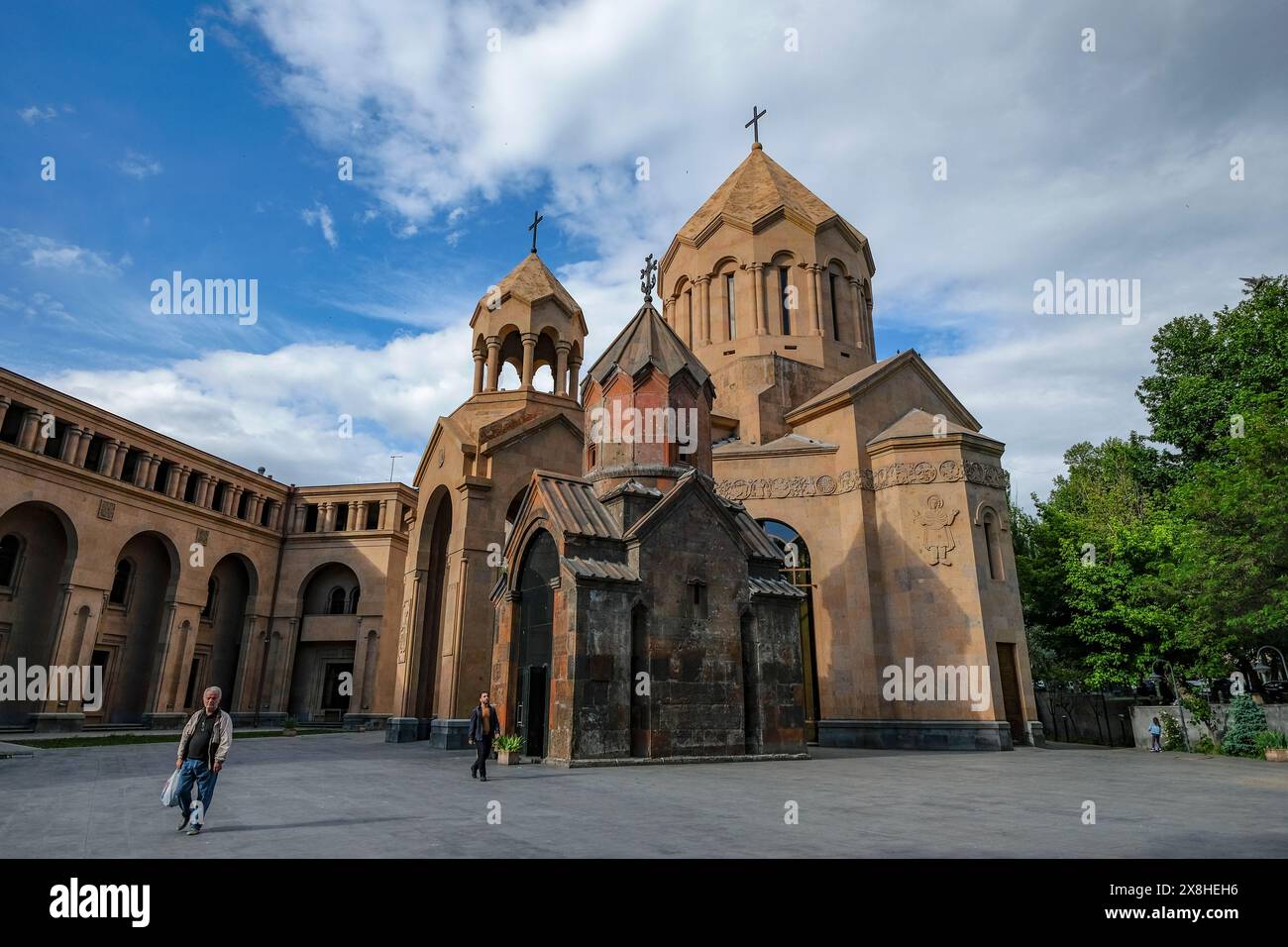 Yerevan, Armenia - May 18, 2024: St. Astvatsatsin Kathoghike Church in ...