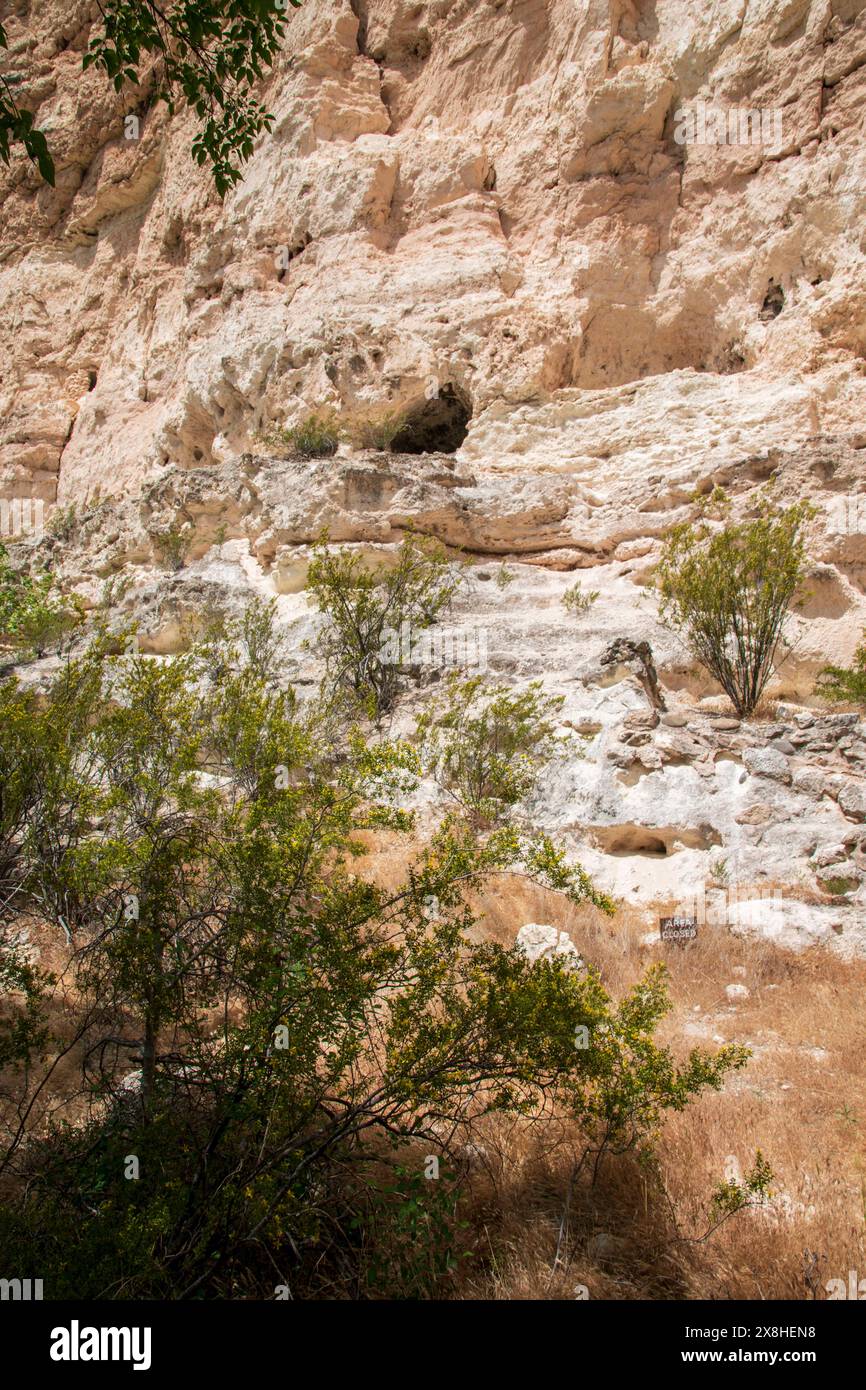 Montezuma's Castle National Monument preserves some ancient native ...