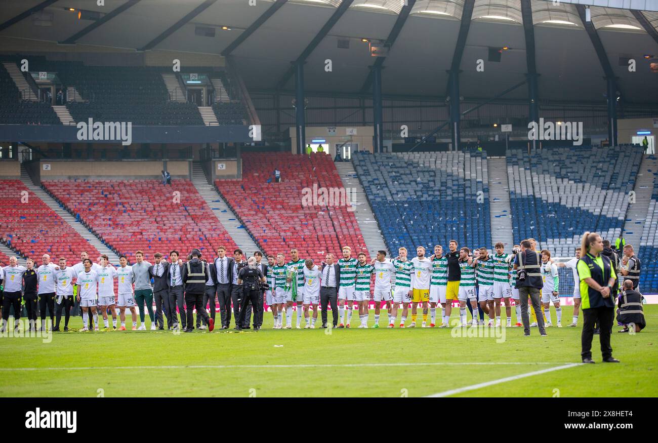 25th May 2024; Hampden Park, Glasgow, Scotland: Scottish Cup Football ... 25th May 2024; Hampden Park, Glasgow, Scotland: Scottish Cup Football ...