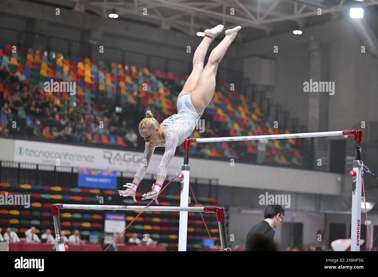 Florence, Italy. 25th May, 2024. Martina Maggio (Fiamme Oro) UB during ...