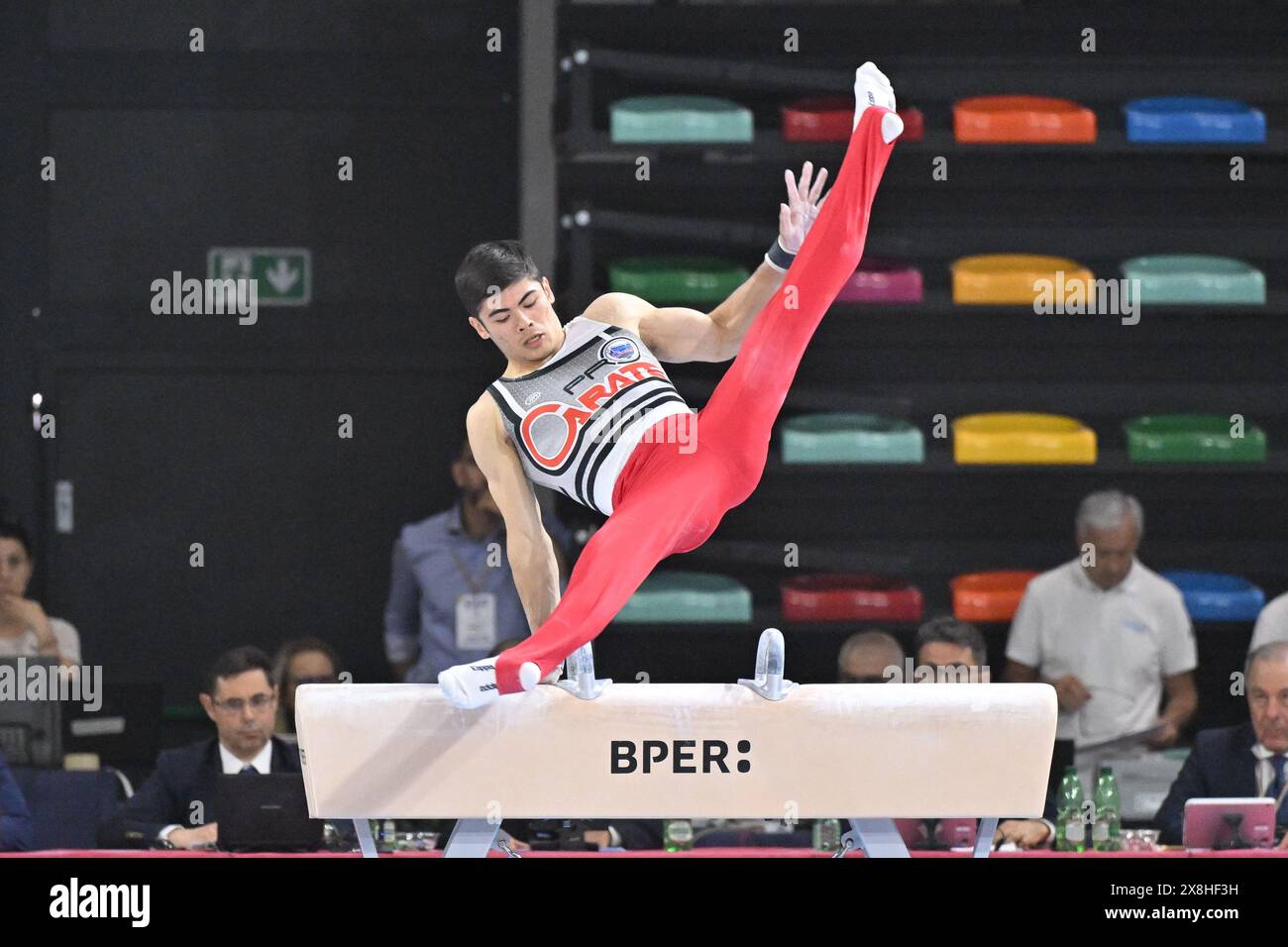 Florence, Italy. 25th May, 2024. Yumin Abbadini (Pro Carate) POMMEL ...