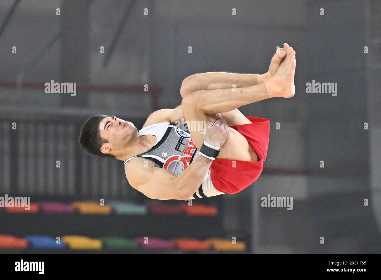 Florence, Italy. 25th May, 2024. Yumin Abbadini (Pro Carate) floor ...