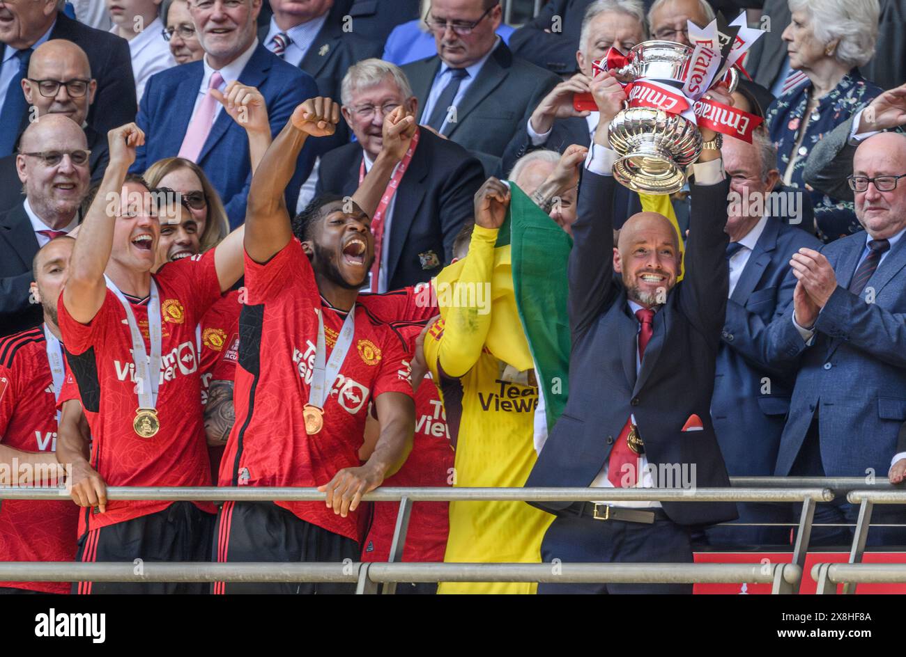 Fa cup final 2024 trophy hi-res stock photography and images - Alamy