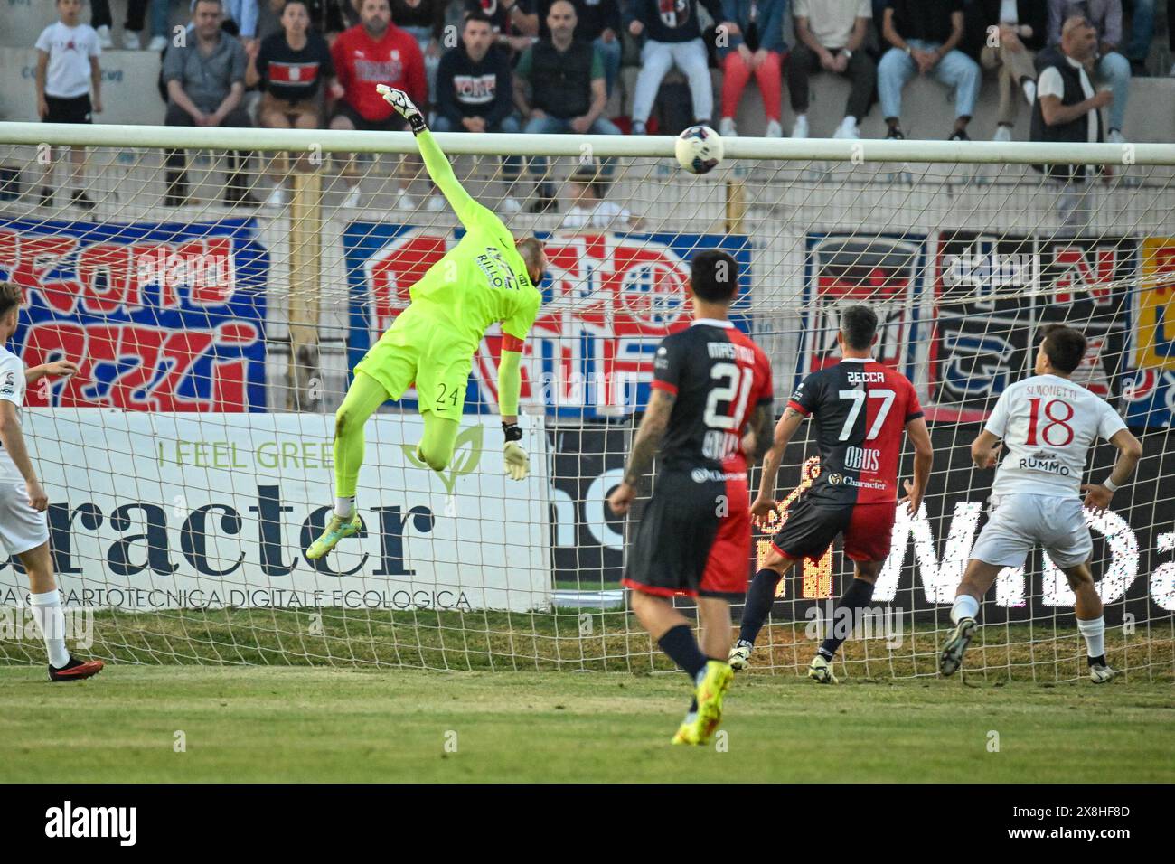 Sassari, Italy. 25th May, 2024. Alberto Paleari of Benevento Calcio ...