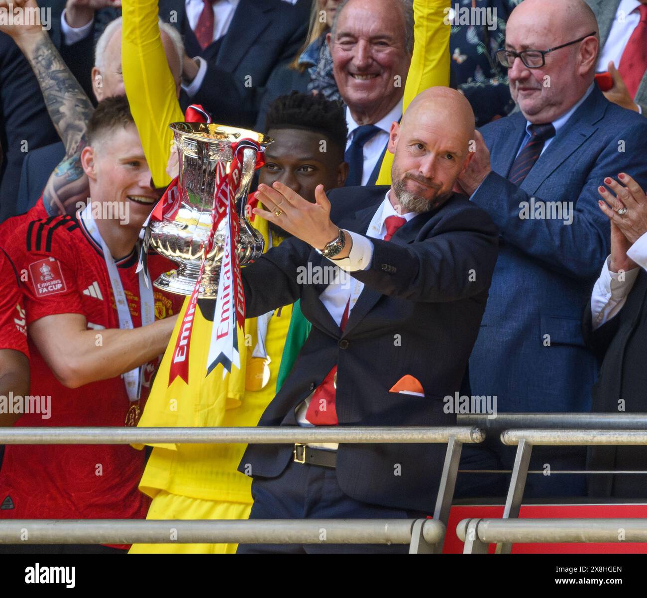 Fa cup final 2024 trophy hi-res stock photography and images - Alamy