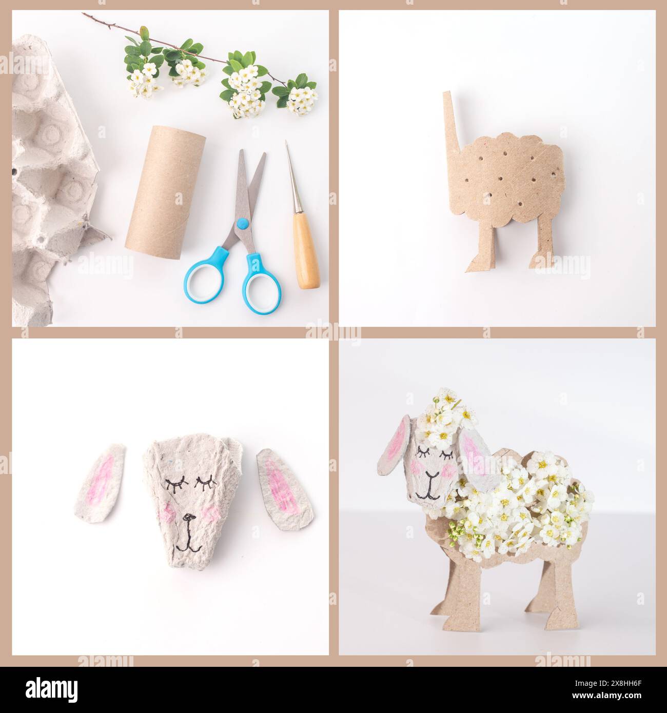 Engage in a creative DIY activity with recycled materials, Transform a ...