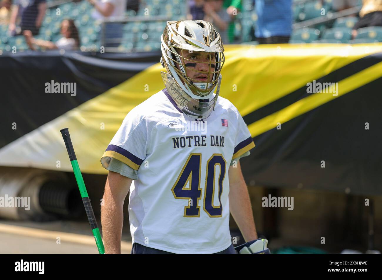 Philadelphia, Pennsylvania, USA. 25th May, 2024. Notre Dame goalie LIAM ...
