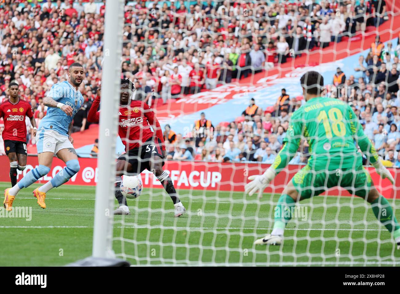 Kobbie mainoo fa cup final may 2024 hi-res stock photography and images ...