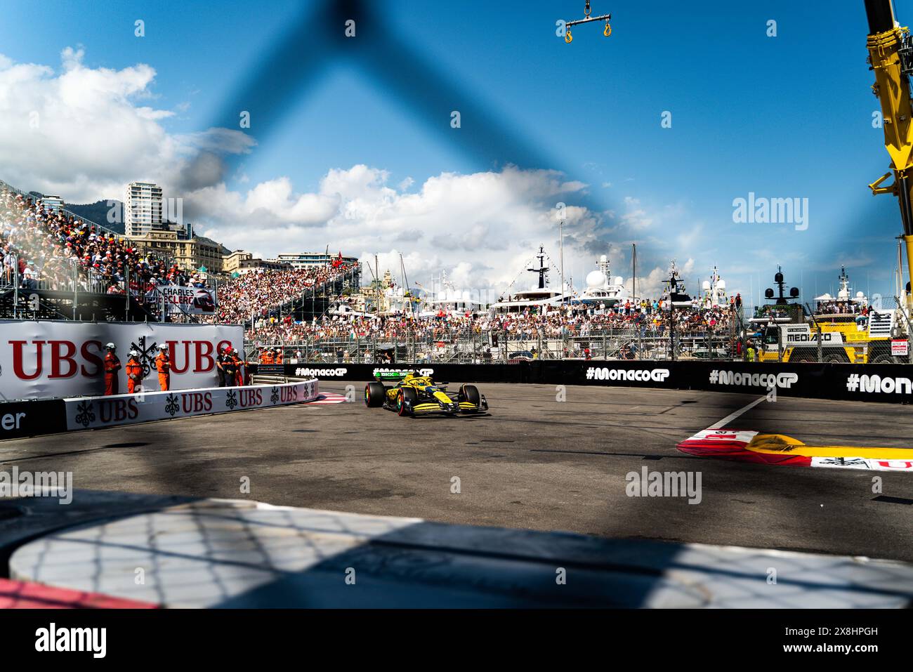Monaco, Monaco. 25th May, 2024. McLaren F1 team's Australian driver ...