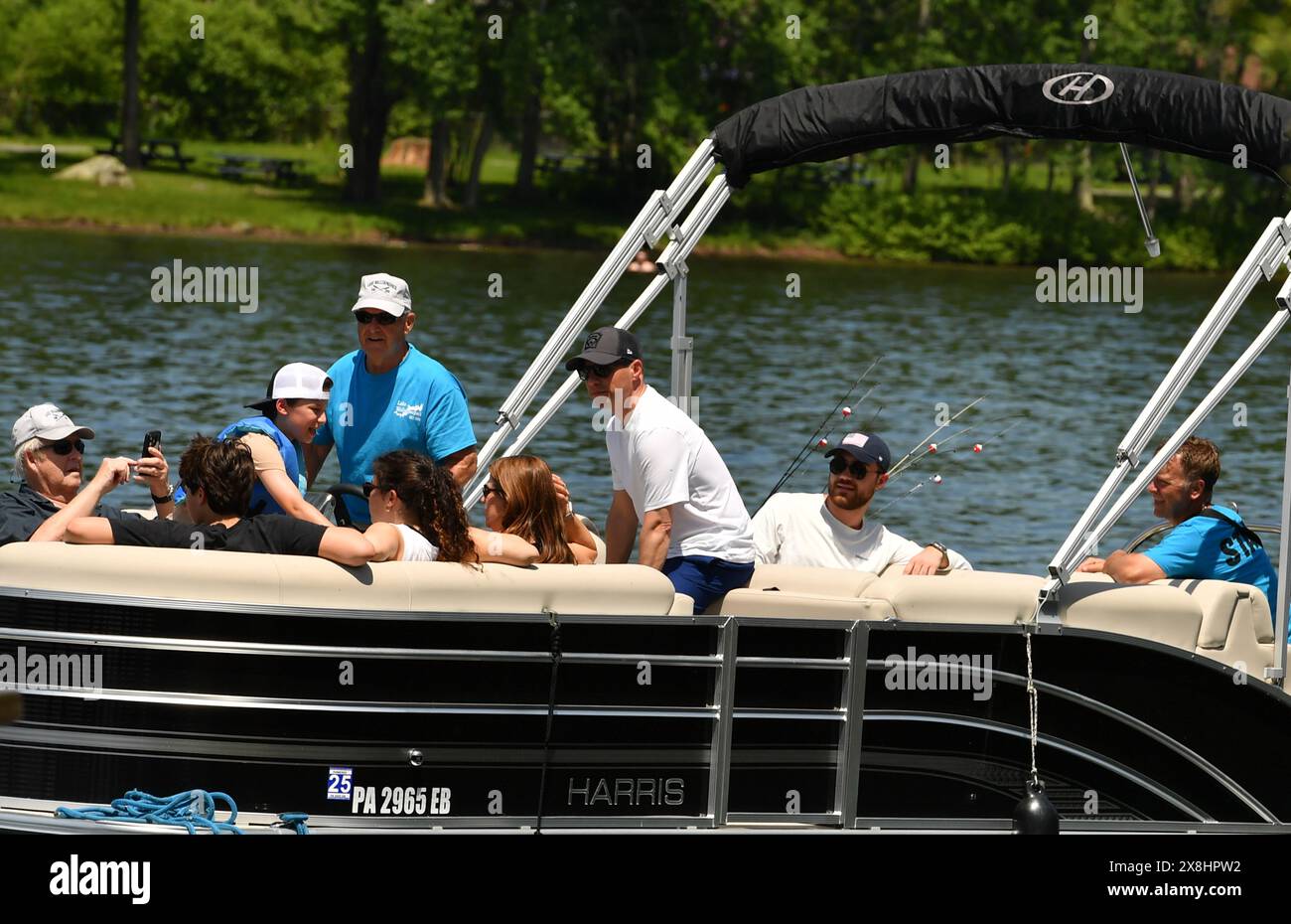 Hawley, United States. 25th May, 2024. Pennsylvania Governor Josh ...
