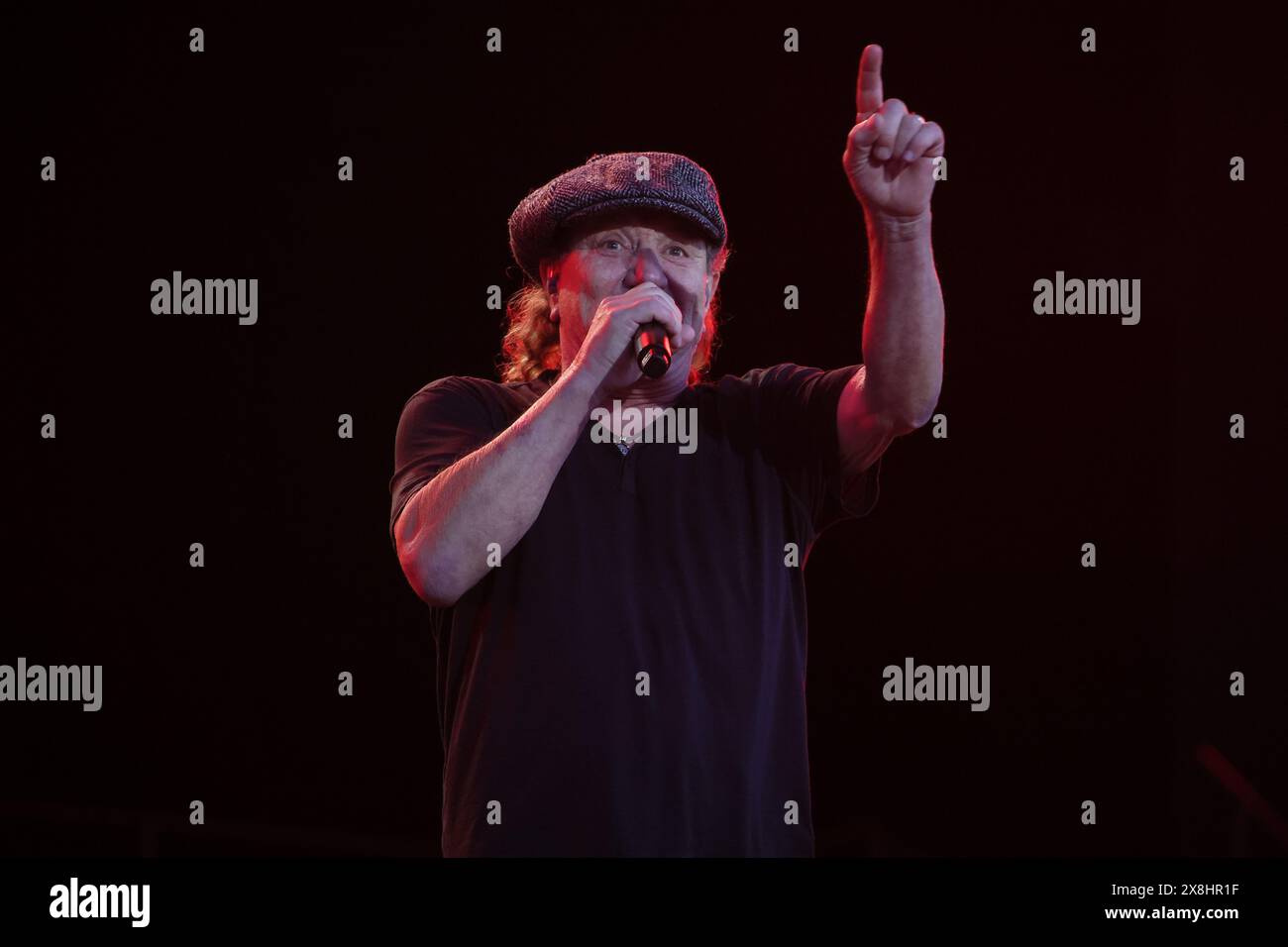 Reggio Emilia, Italy. 25th May, 2024. Australian heavy metal and rock ...