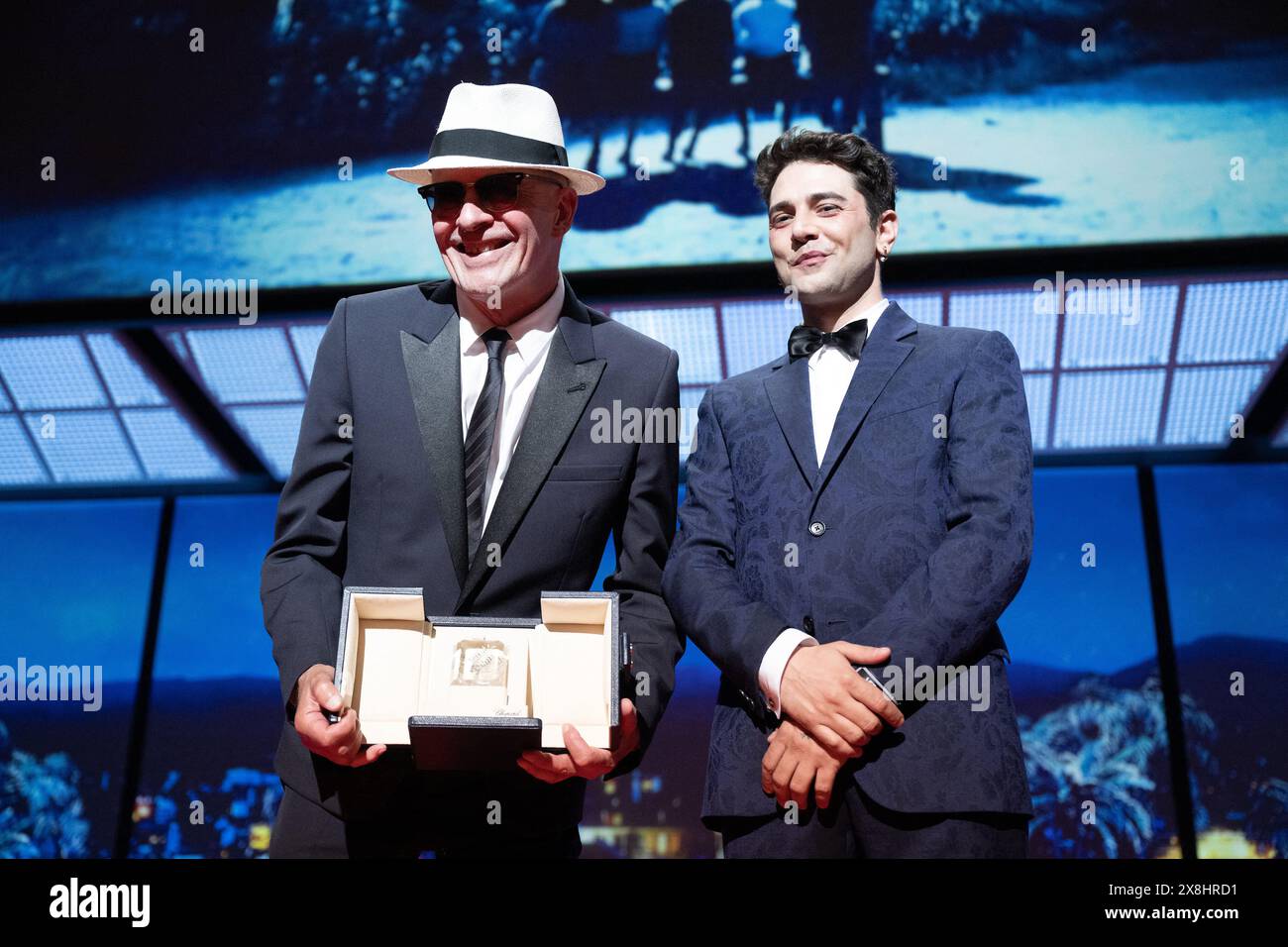 Cannes, France. 26th May, 2024. Jacques Audiard receives the Jury Prize ...