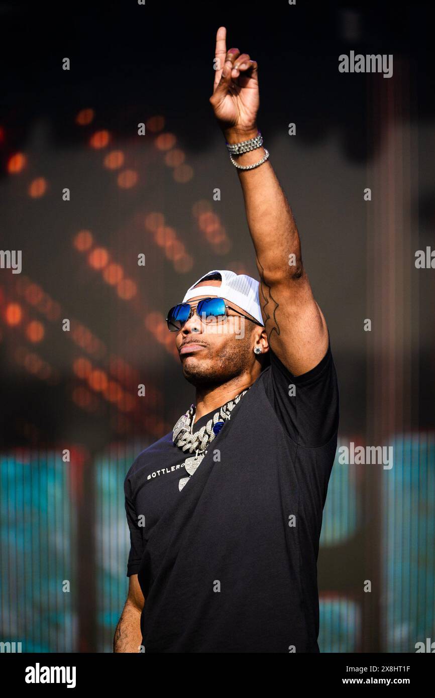 Nelly performs on Day 1 of BottleRock Napa Valley at Napa Valley Expo ...