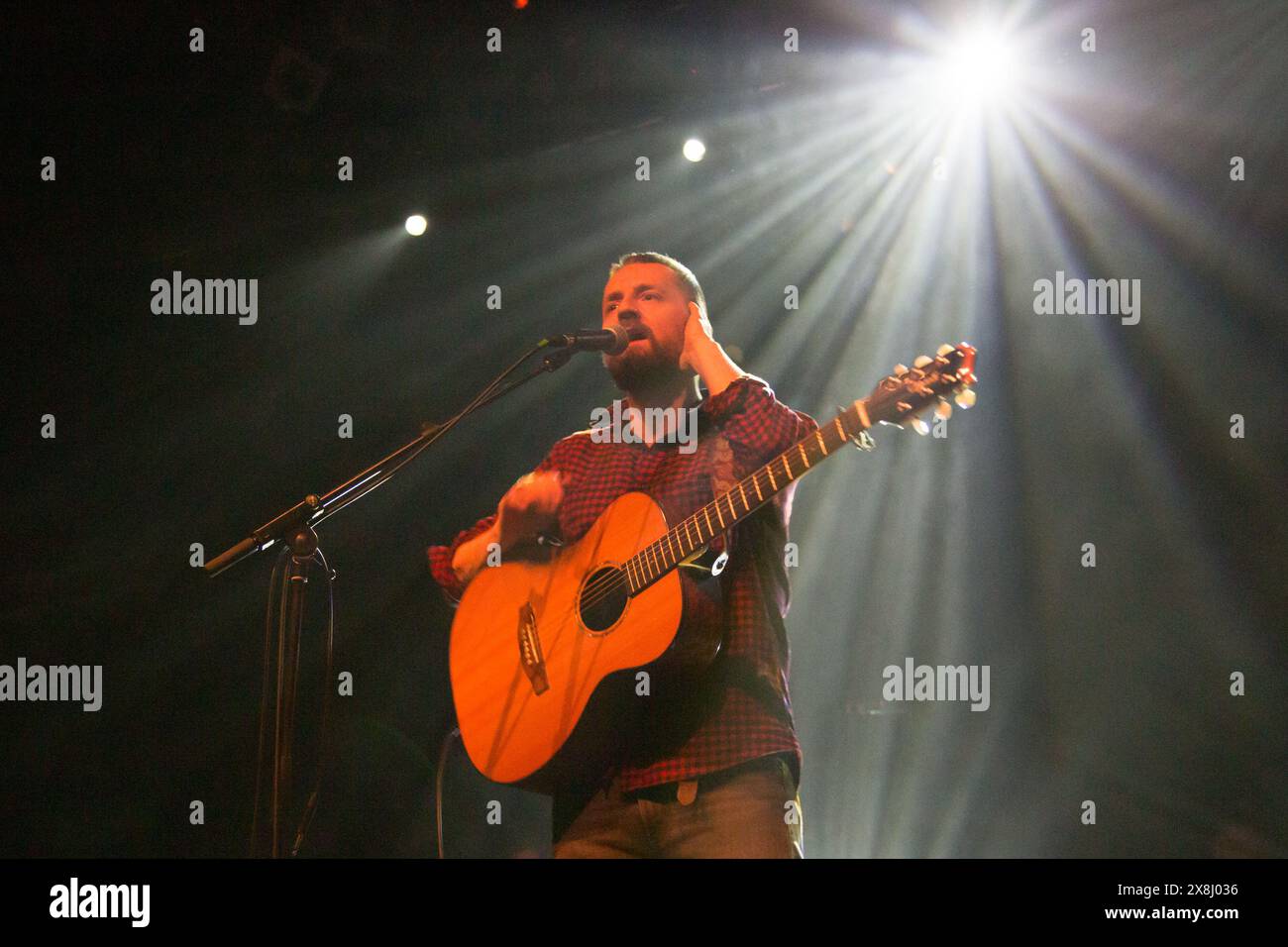 Glasgow Scotland. Blue Rose Code, Scottish singer-songwriter, aka Ross ...