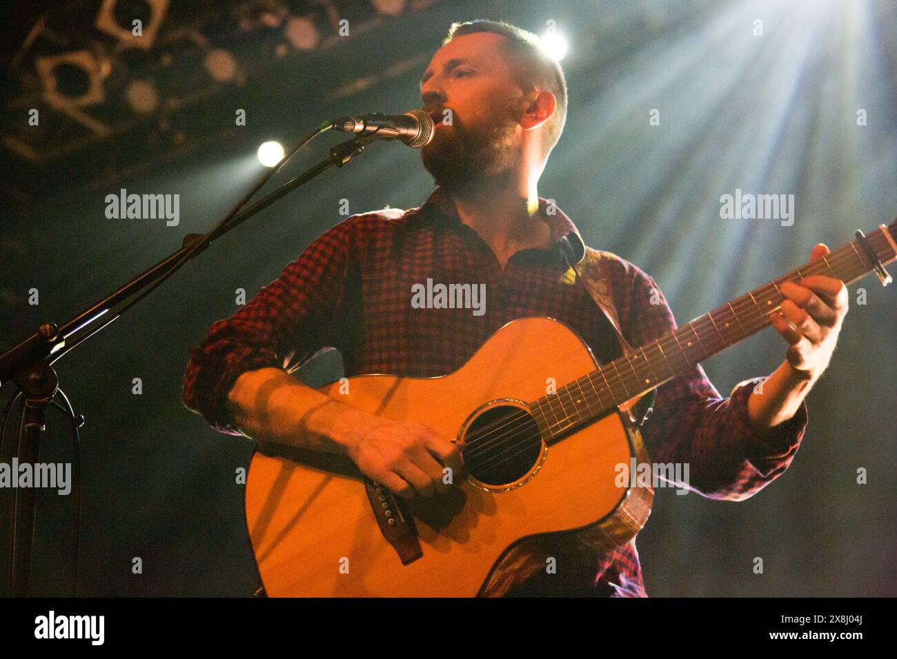 Glasgow Scotland. Blue Rose Code, Scottish singer-songwriter, aka Ross ...