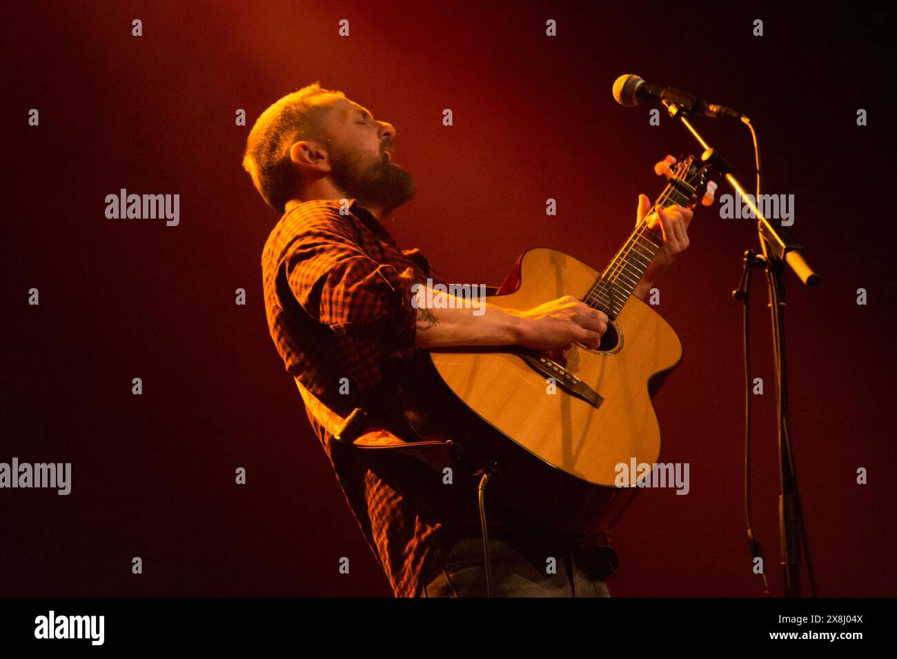 Glasgow Scotland. Blue Rose Code, Scottish singer-songwriter, aka Ross ...