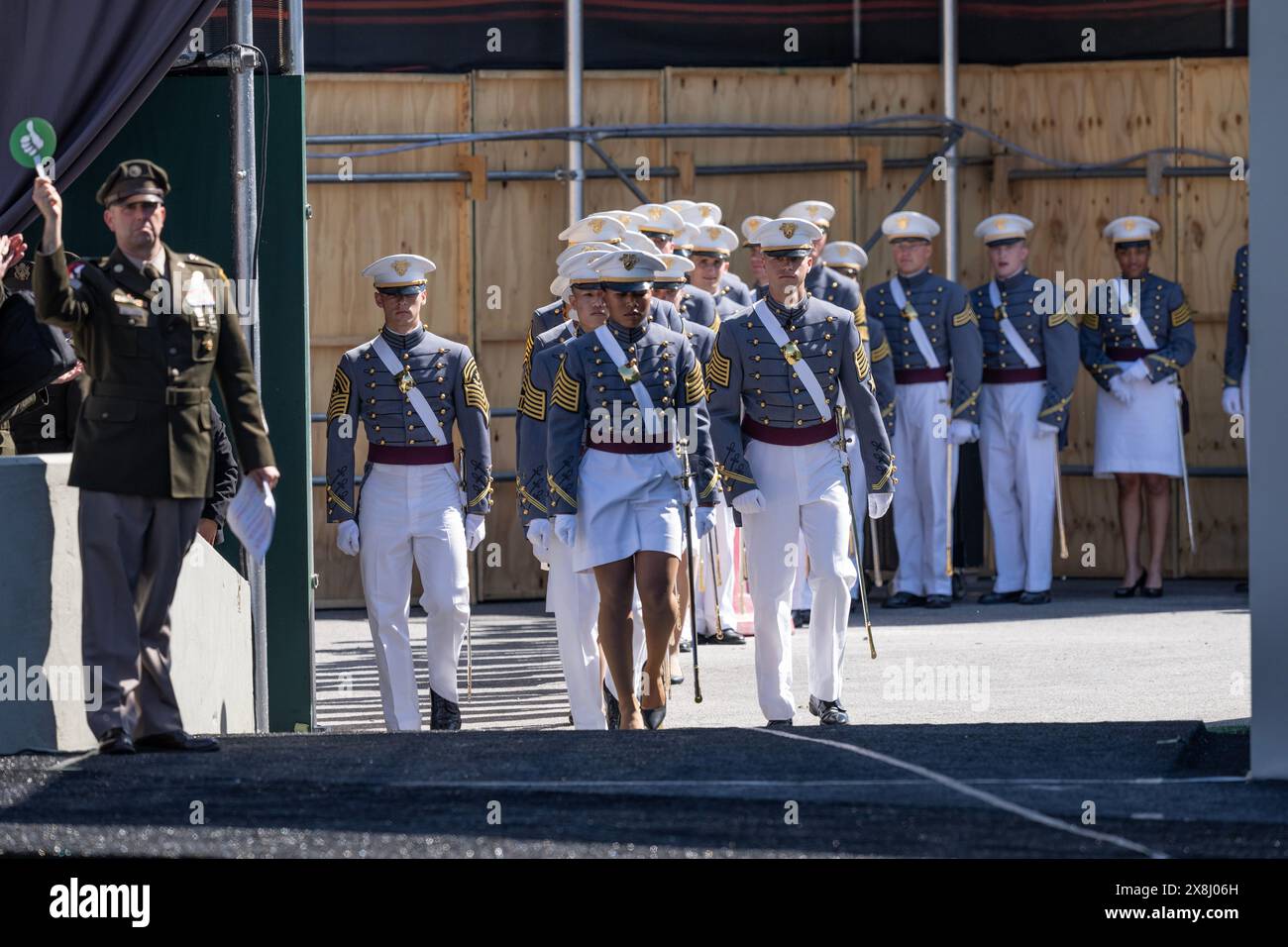 Graduates arrive for U.S. Military Academy's Class of 2024 graduation ...