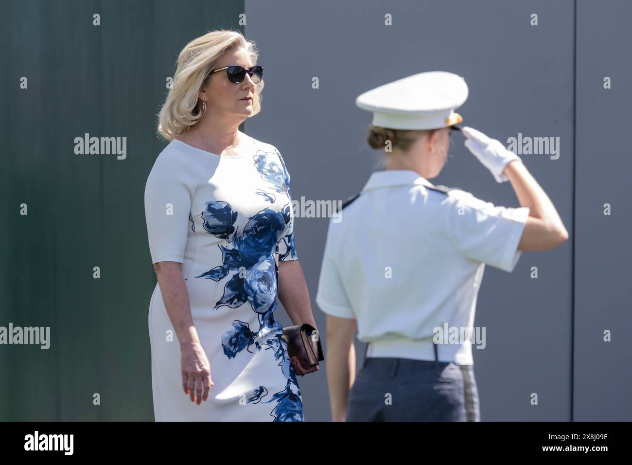 Secretary of the army Christine Wormuth arrives for U.S. Military ...