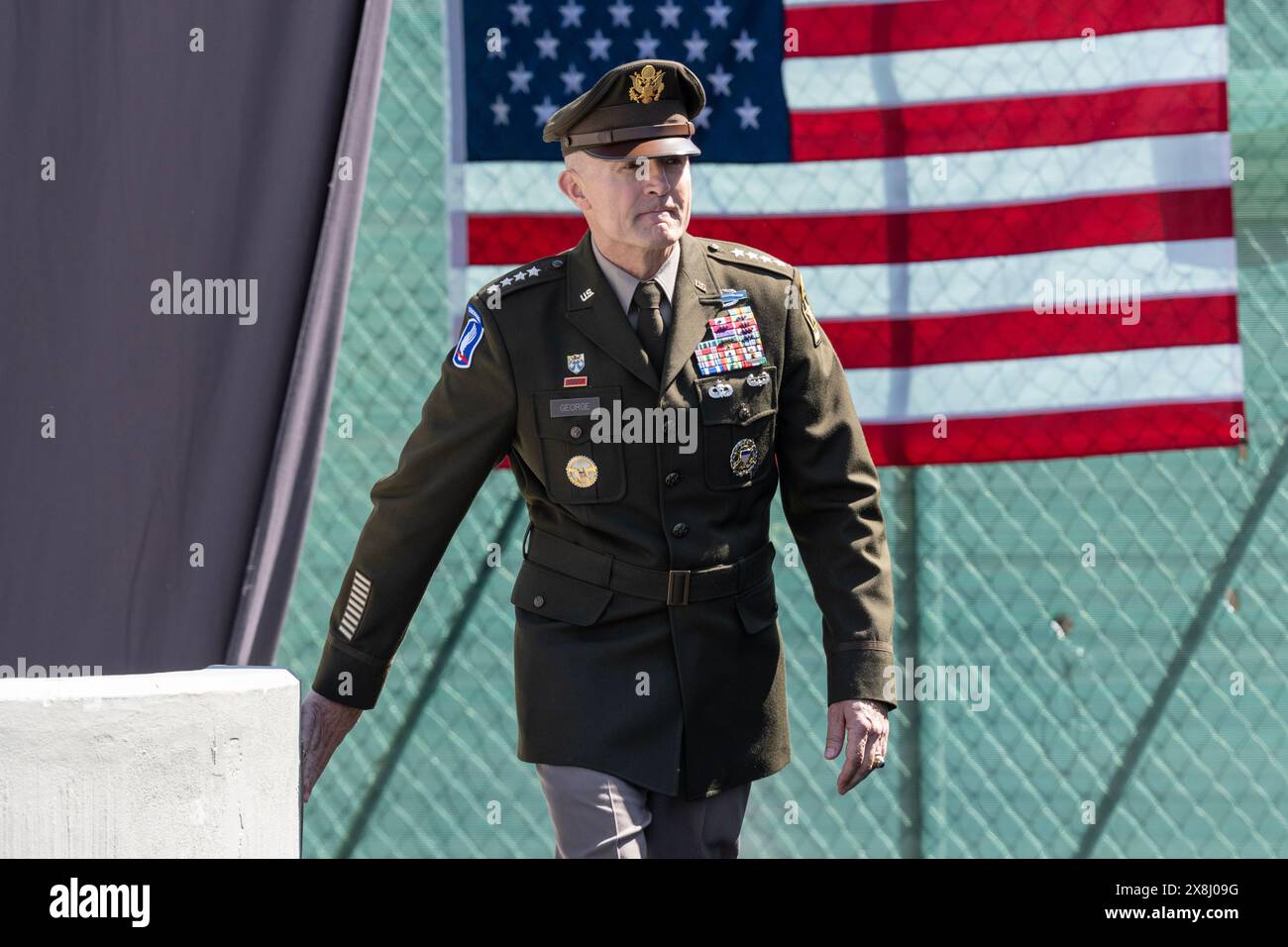 GEneral Randy George arrives for U.S. Military Academy's Class of 2024 ...