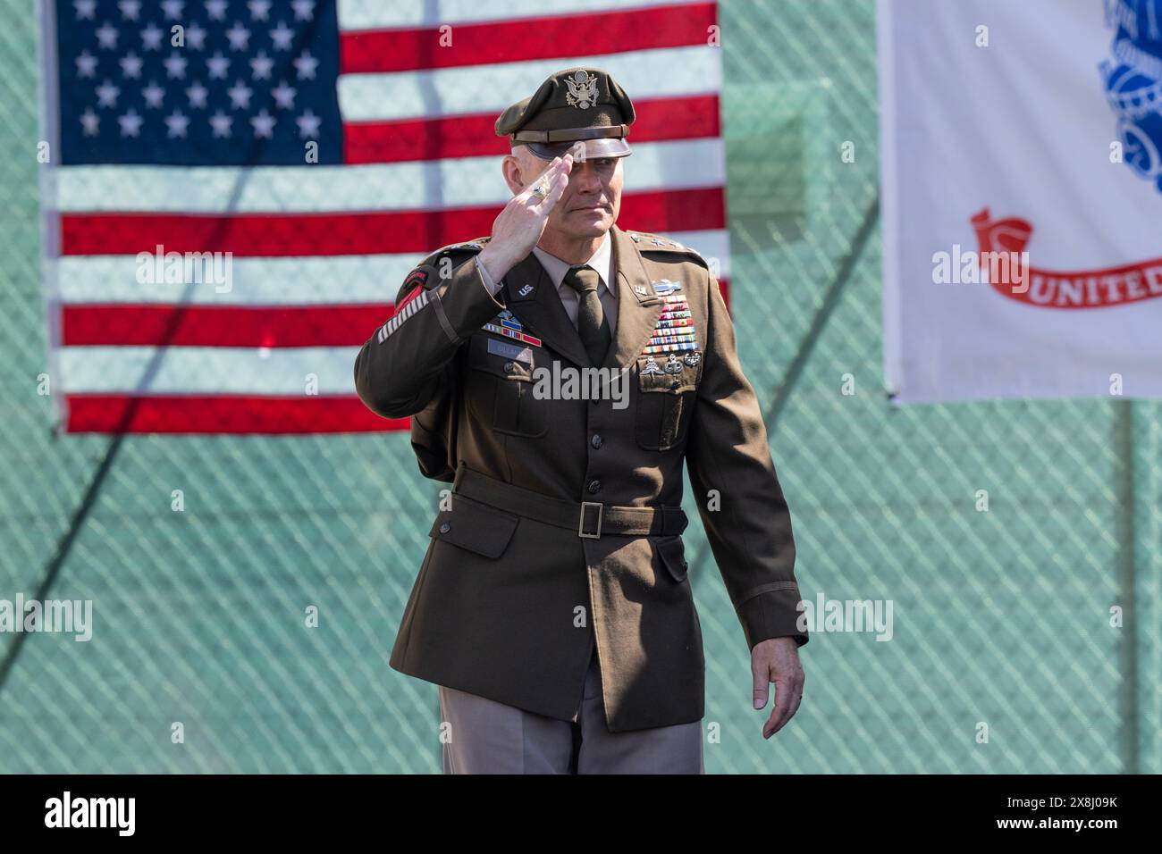 General Steven Gilland arrives for U.S. Military Academy's Class of ...