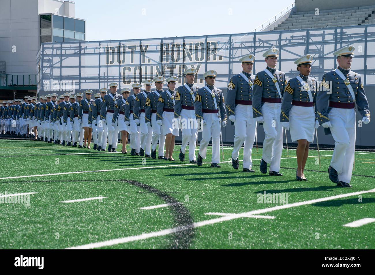 Graduates arrive for U.S. Military Academy's Class of 2024 graduation ...