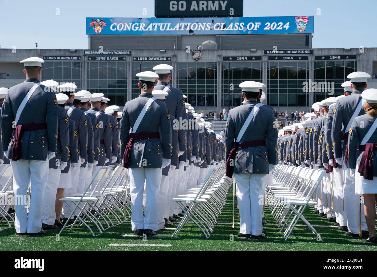 Graduates arrive for U.S. Military Academy's Class of 2024 graduation ...