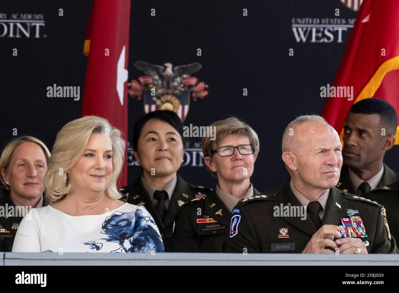 West Point, New York, USA. 25th May, 2024. Secretary of the Army ...