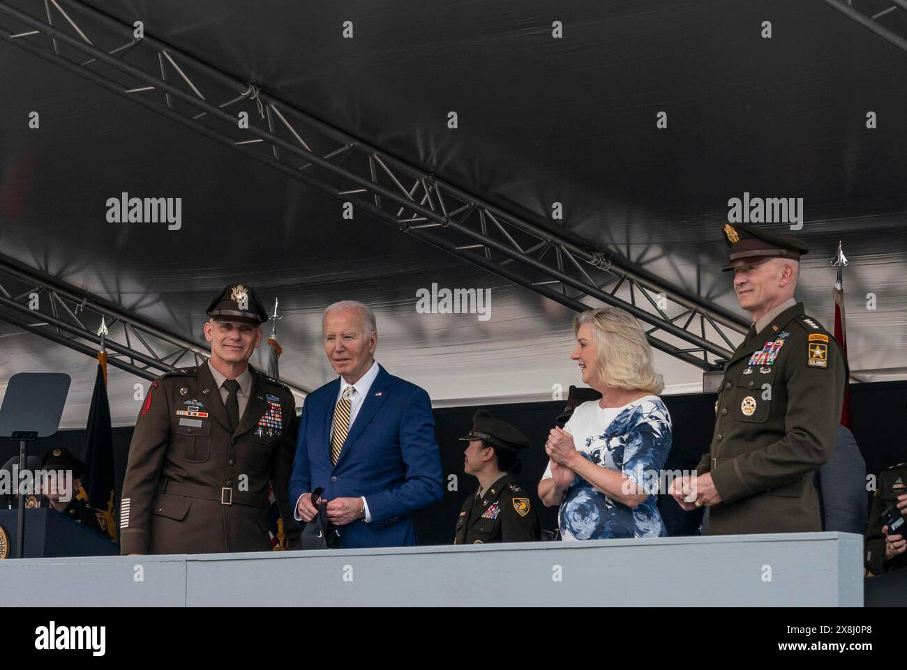 West Point, New York, USA. 25th May, 2024. General Steven Gilland ...