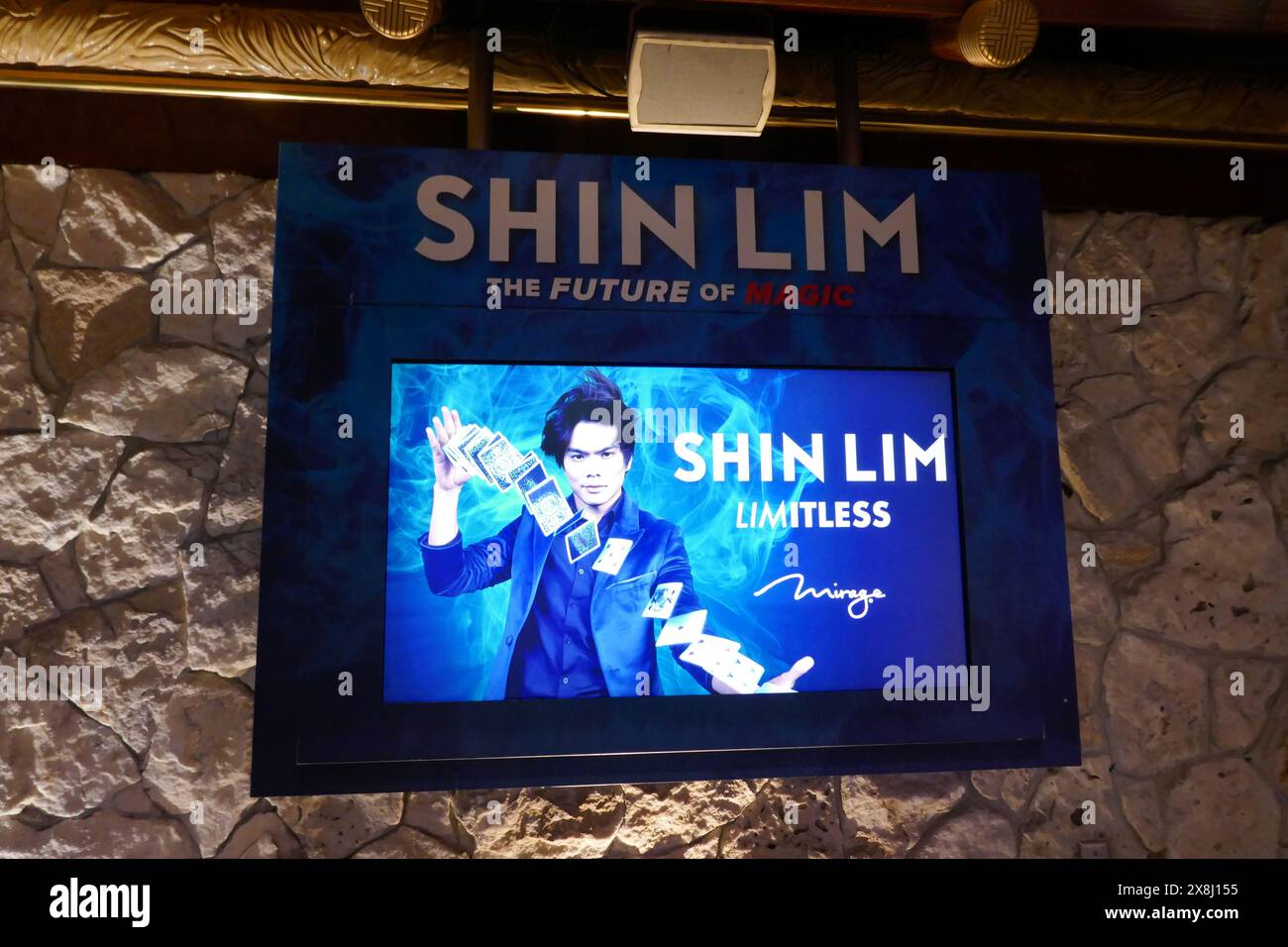 Las Vegas, Nevada, USA 14th May 2024 Magician Shin Lim Limitless ...