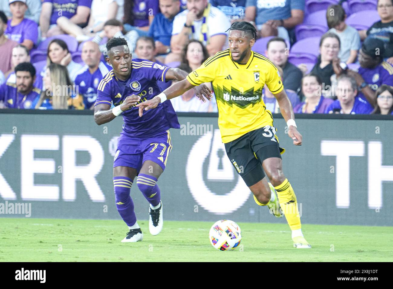 Orlando, Florida, USA, May 25, 2024, Columbus Crew devender Steven ...
