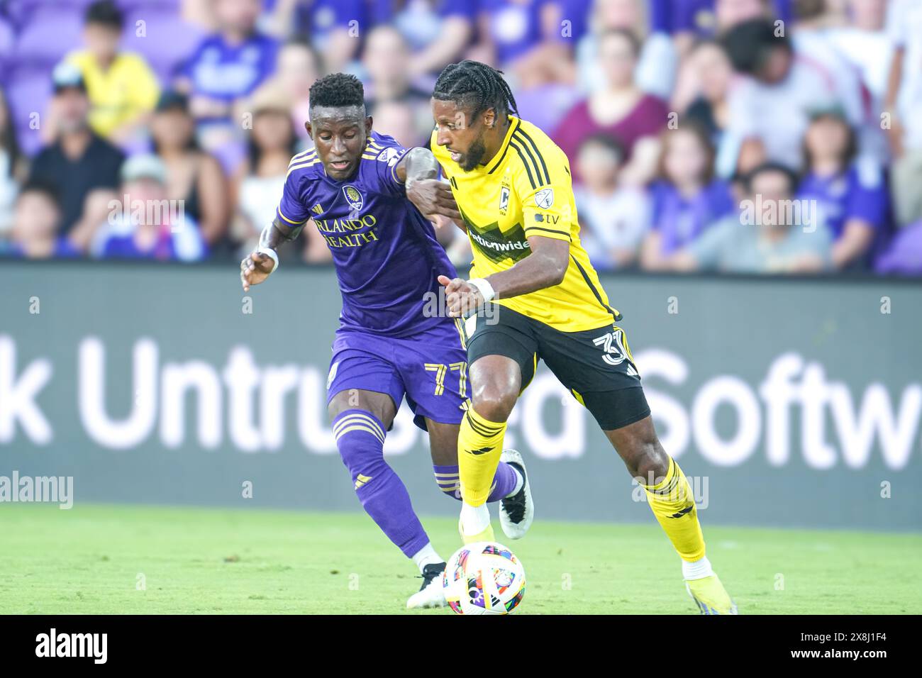 Orlando, Florida, USA, May 25, 2024, Columbus Crew devender Steven ...