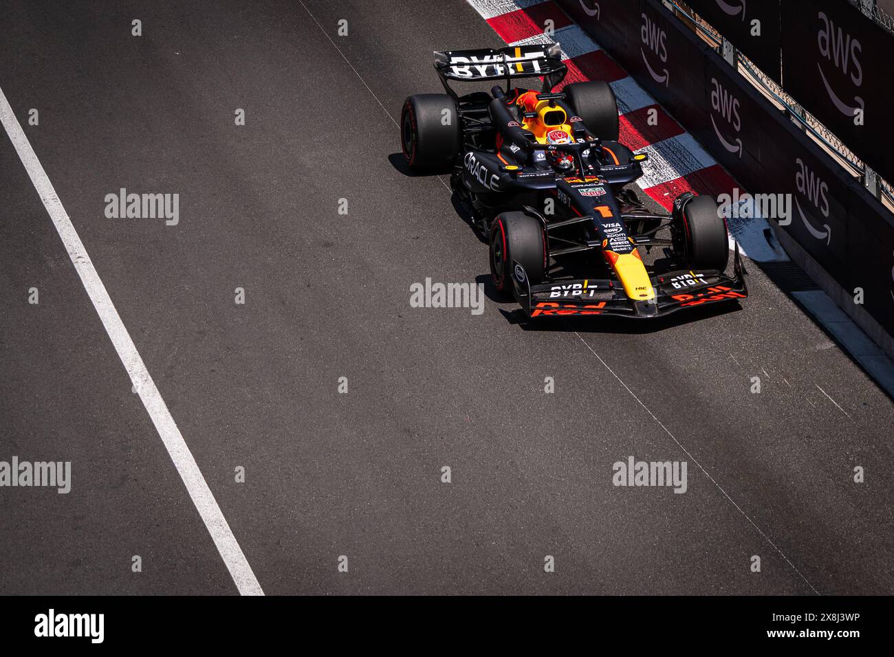Monaco, Monaco. 25th May, 2024. Oracle Red Bull Racing's Dutch driver ...