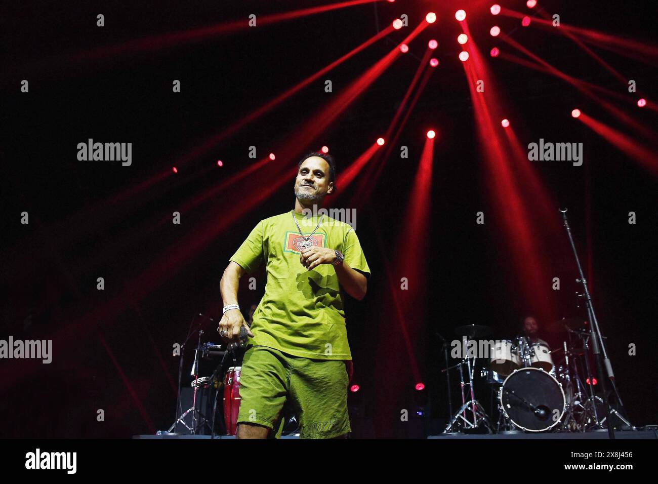 Rio de Janeiro, Brazil, November 17, 2023. Hélio Bentes, lead singer of ...