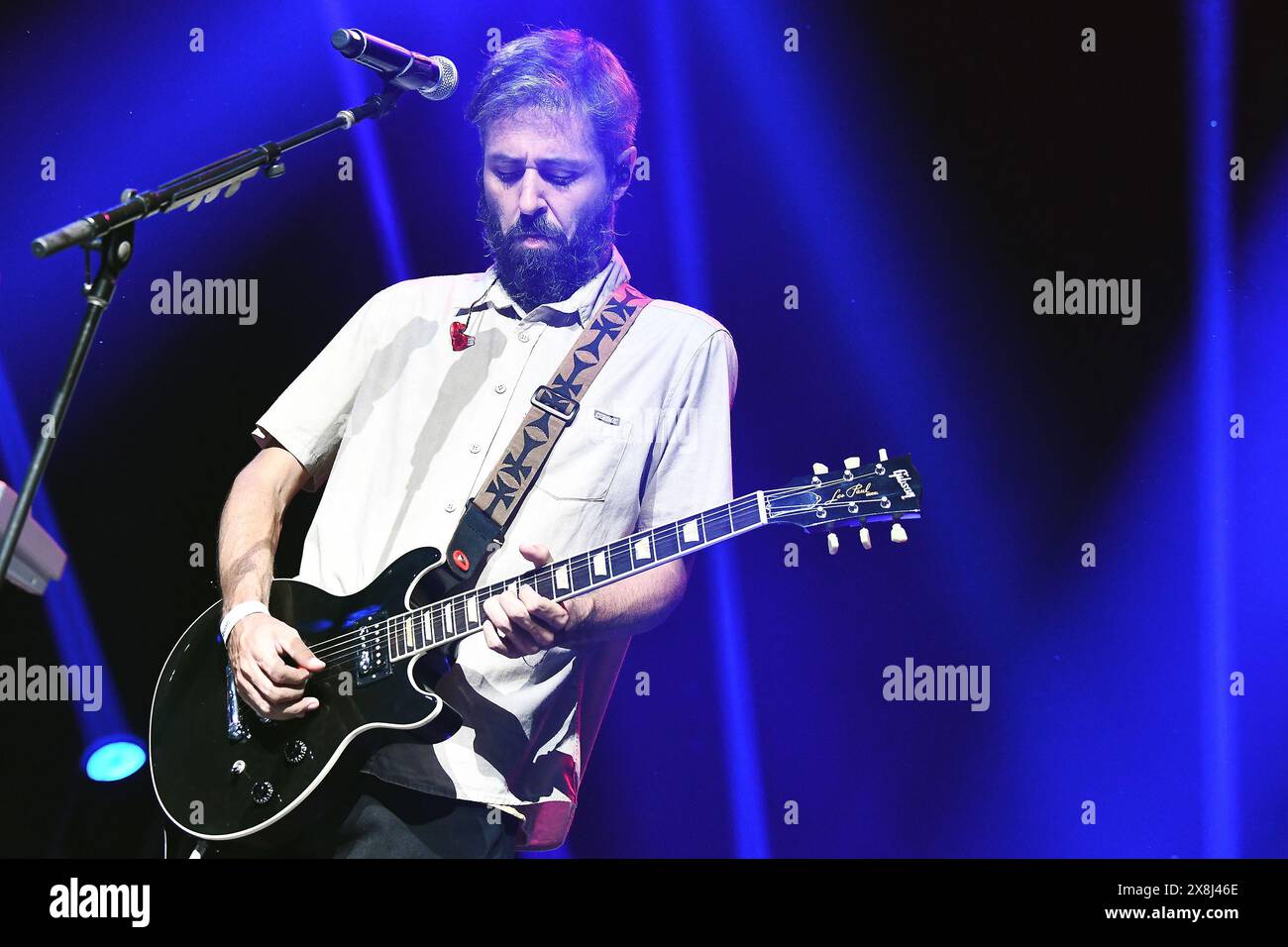 Rio de Janeiro, Brazil, November 17, 2023. Guitarist of the Brazilian ...