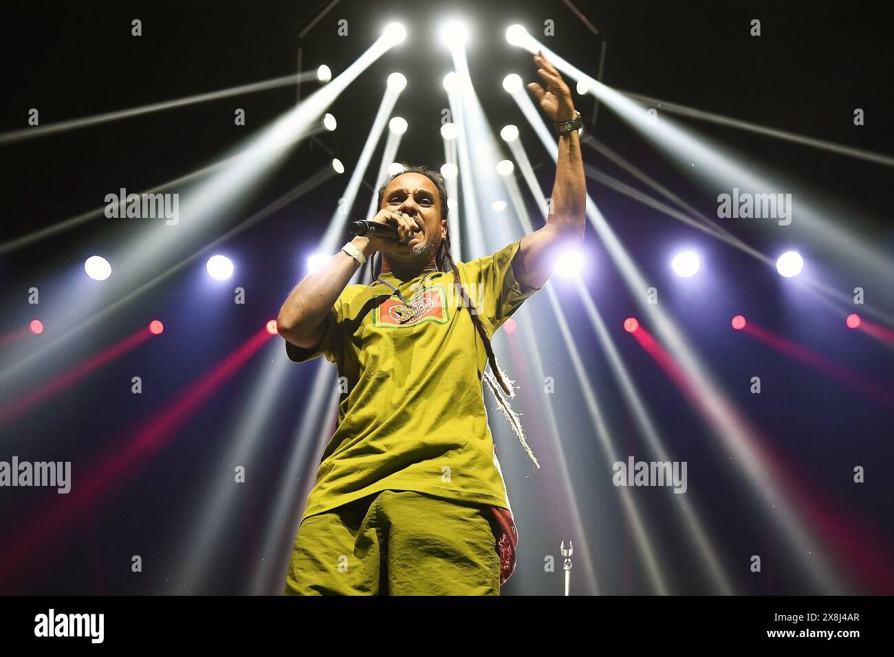 Rio de Janeiro, Brazil, November 17, 2023. Hélio Bentes, lead singer of ...