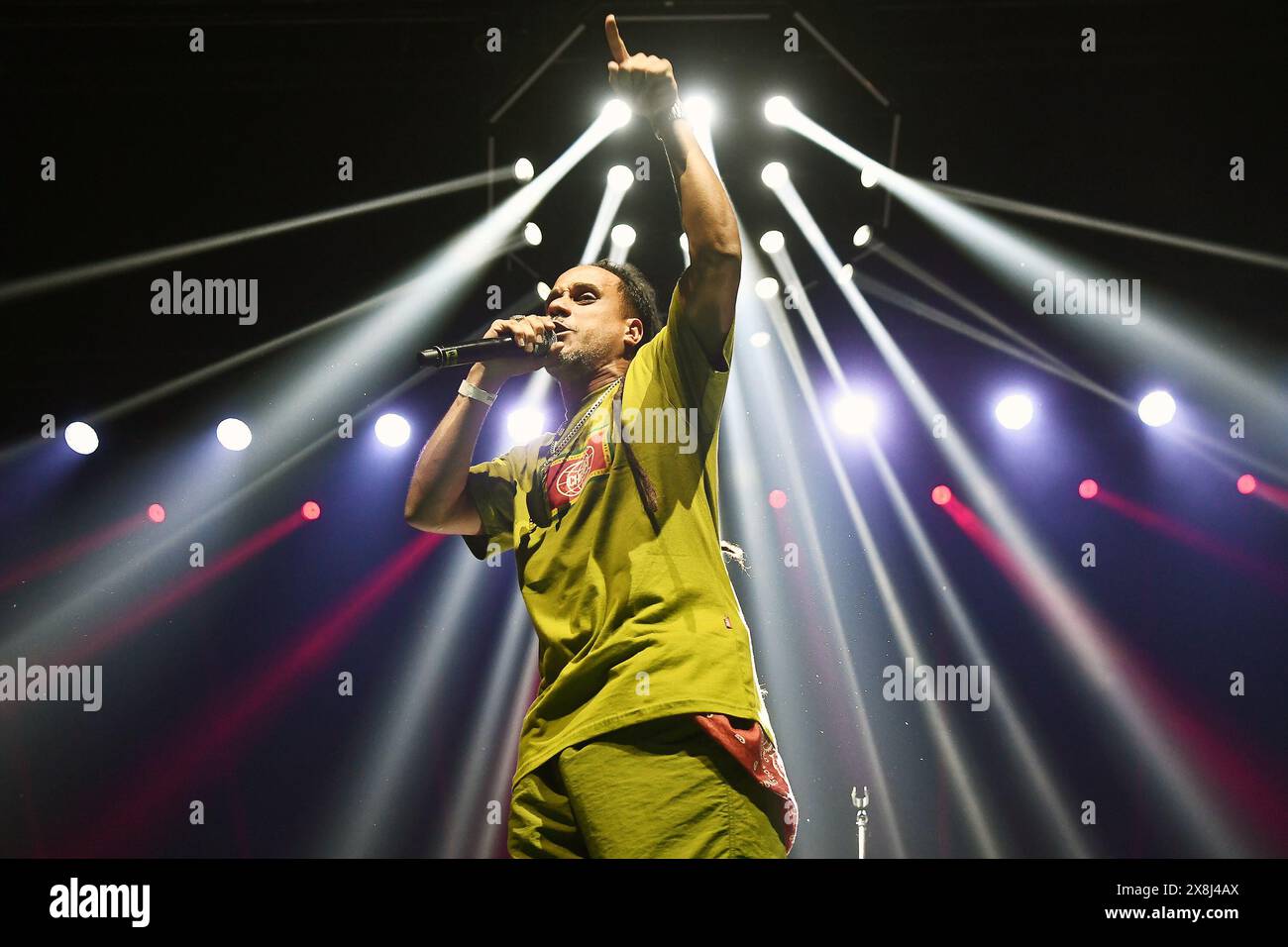 Rio de Janeiro, Brazil, November 17, 2023. Hélio Bentes, lead singer of ...