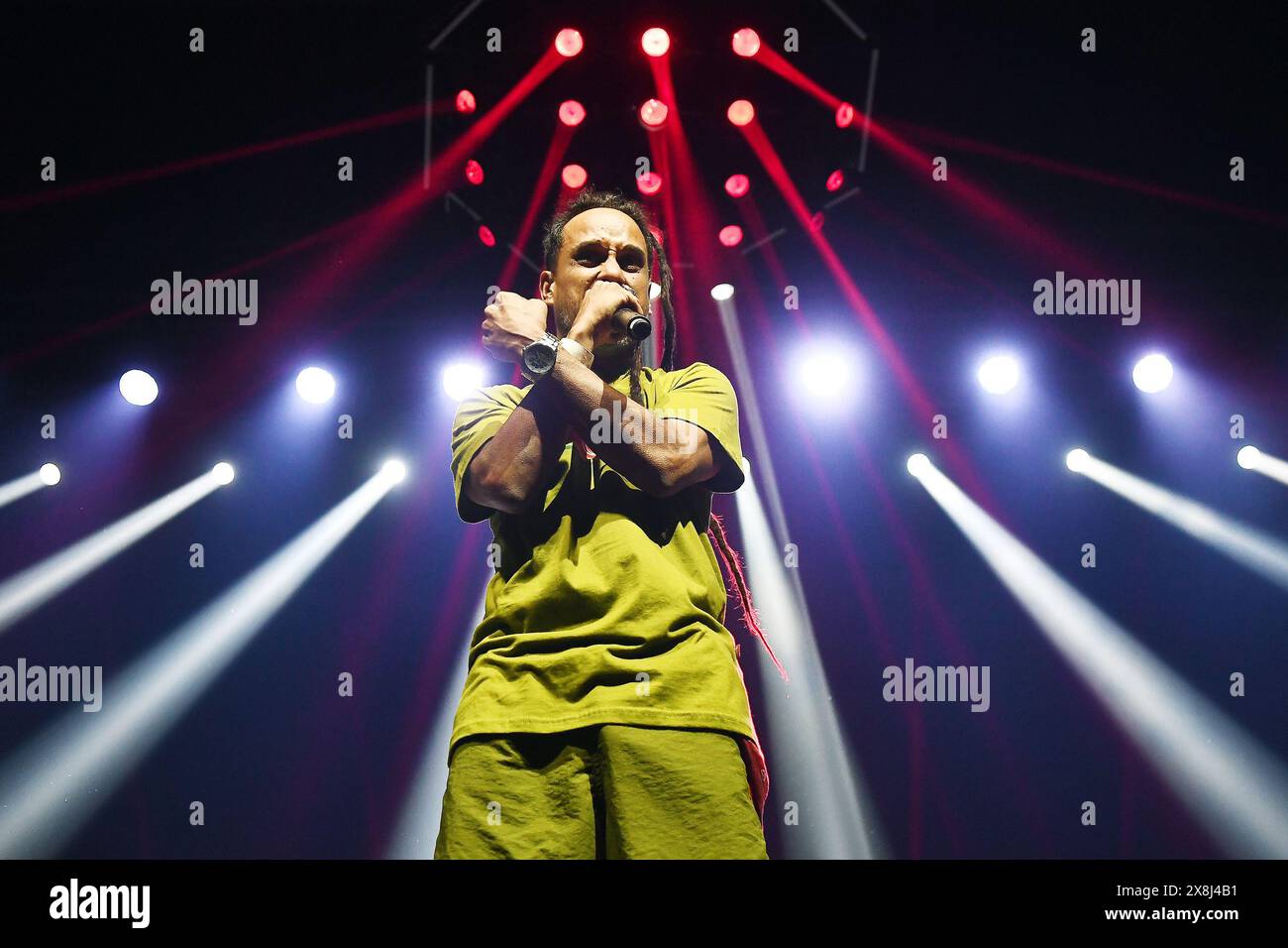 Rio de Janeiro, Brazil, November 17, 2023. Hélio Bentes, lead singer of ...