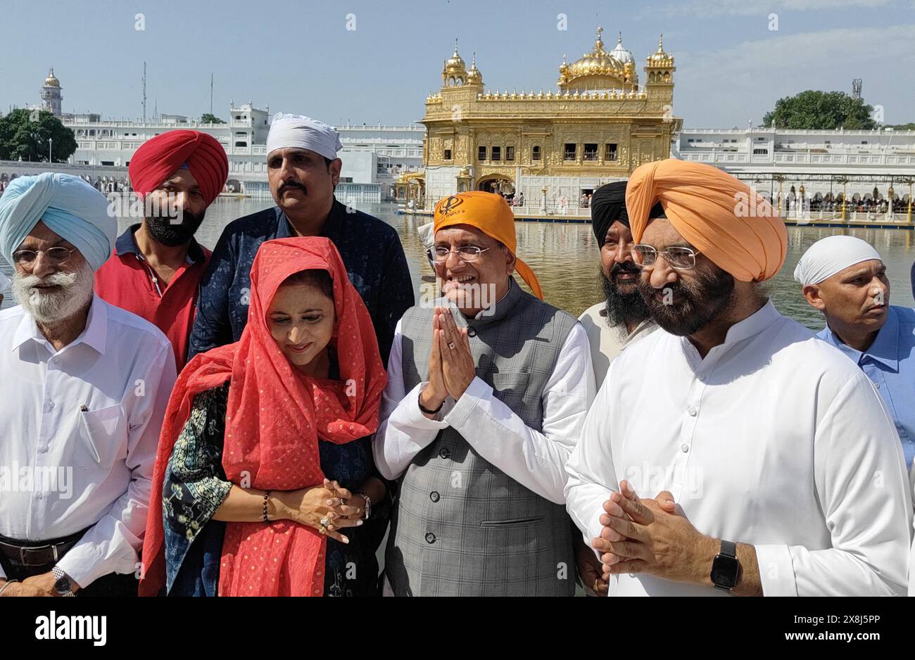 Amritsar, India. 25th May, 2024. AMRITSAR, INDIA - MAY 25: Piyush Goyal ...