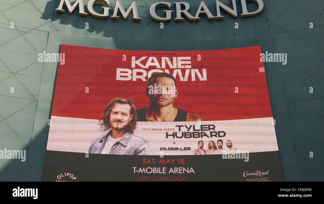 Las Vegas, Nevada, USA 15th May 2024 Kane Brown and Tyler Hubbard ...